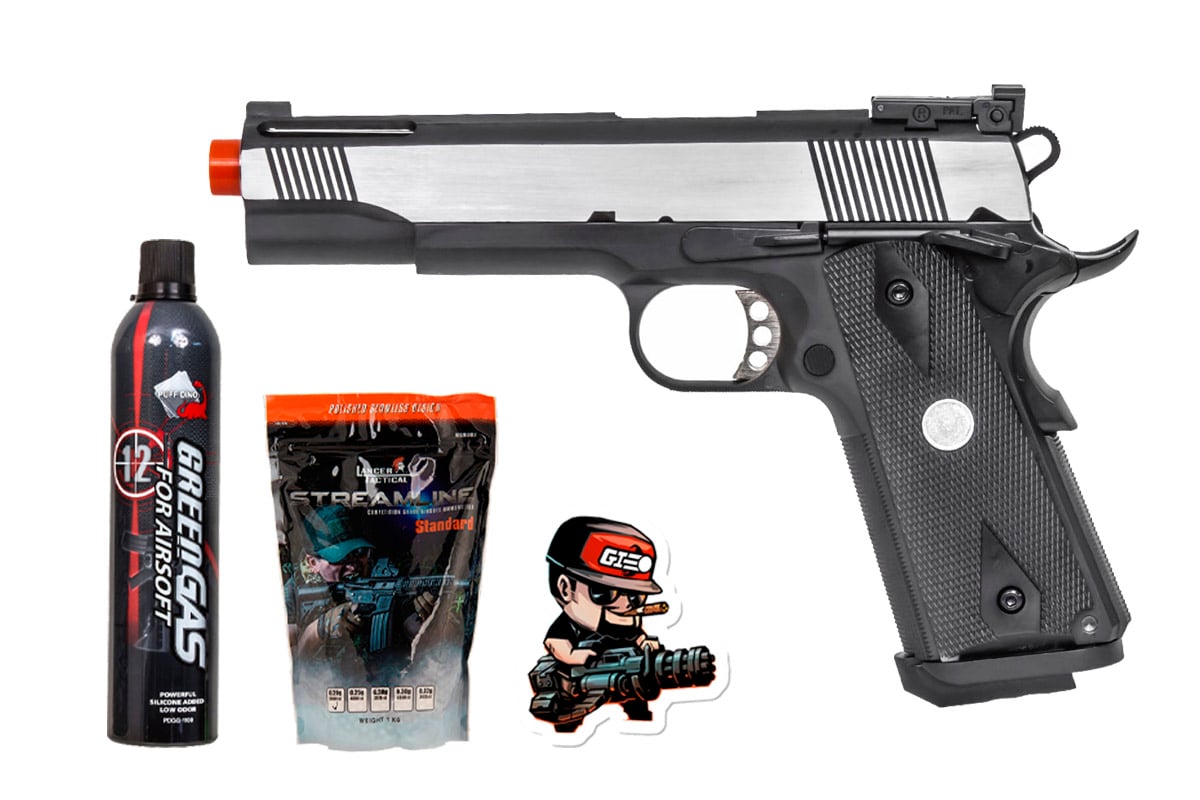 MAYO GANG BUDGET GBB COMBO #6 R30-Y ARMY ARMAMENT AIRSOFT PISTOL