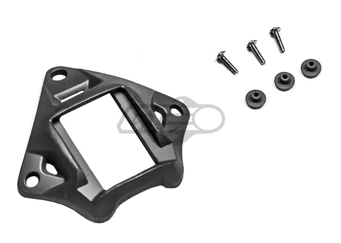 Lancer Tactical NVG Aluminum Helmet Shroud ( Black )