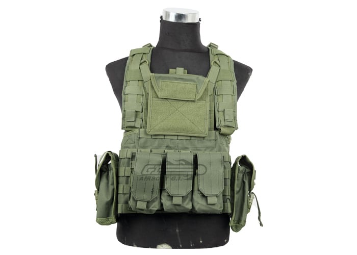 Lancer Tactical Modular Chest Rig ( OD Green )