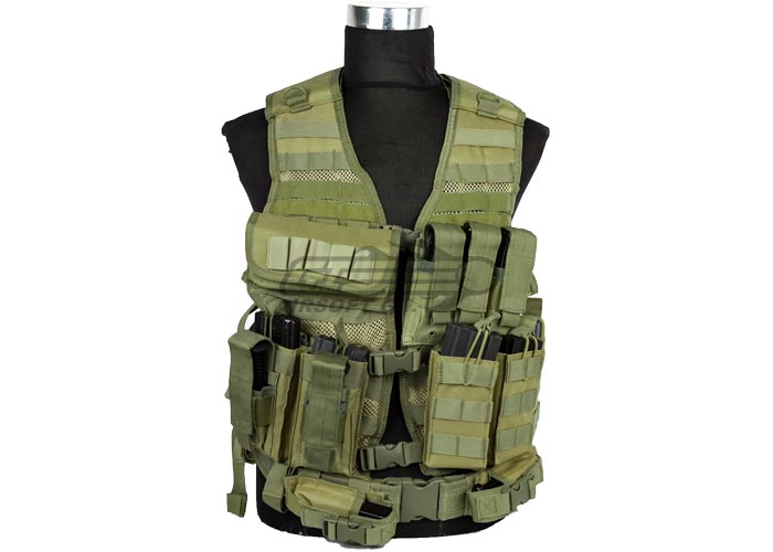 VISM Zombie Dead OPS Tactical Vest ( OD Green )