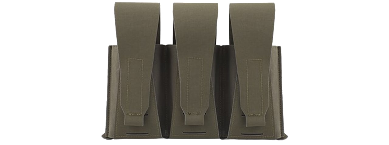 Lancer Tactical Multifunctional Triple Mag Placard (OD Green)