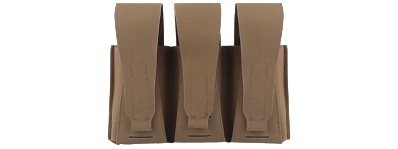 Lancer Tactical Multifunctional Triple Mag Placard (Tan)