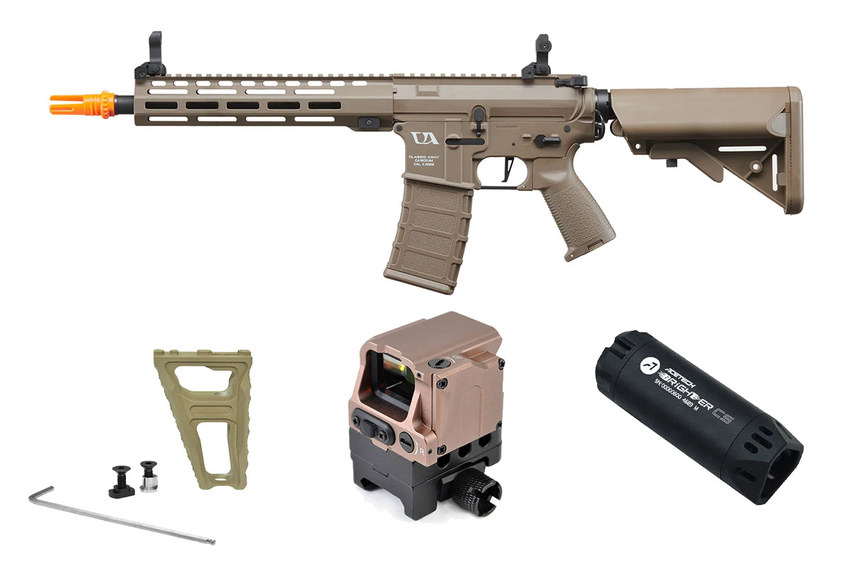 Classic Army Skirmish ECS ML10 M4 M-LOK Carbine AEG Airsoft Rifle Field ...