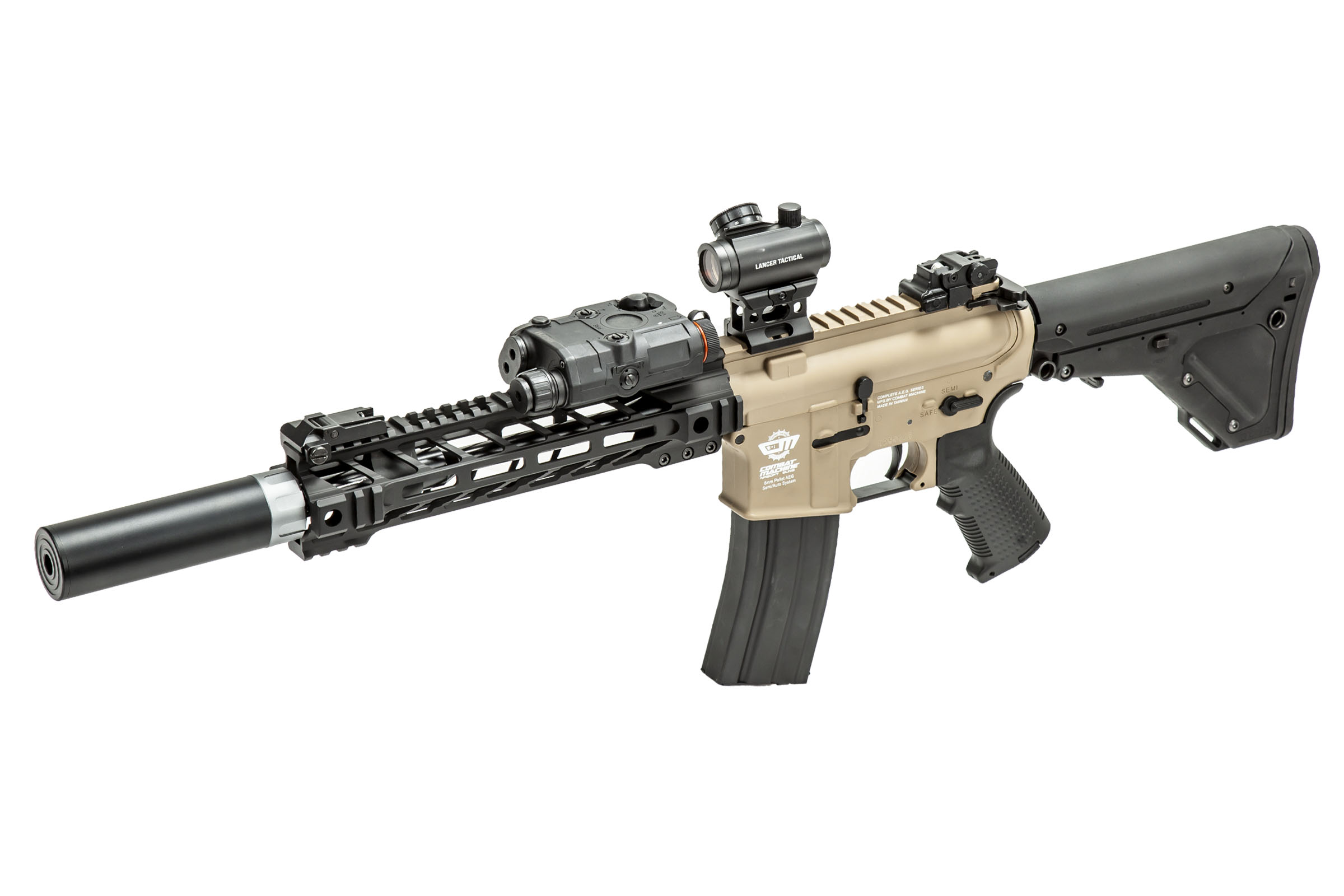 AIRSOFTGI CUSTOM BURGER BLASTER M4 AEG