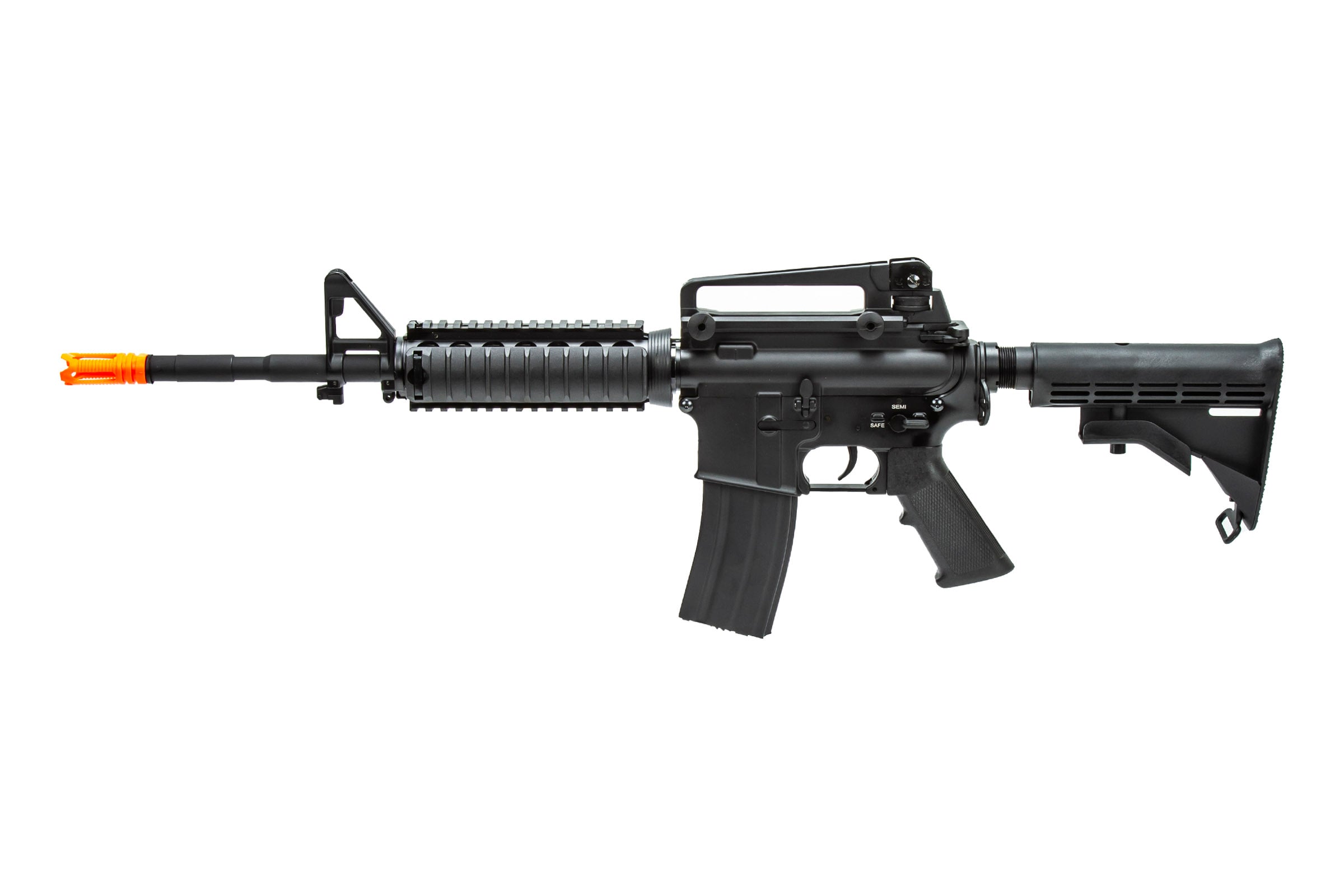 Double Bell M4A1 RIS Carbine AEG Full Metal Airsoft Rifle ( Black )
