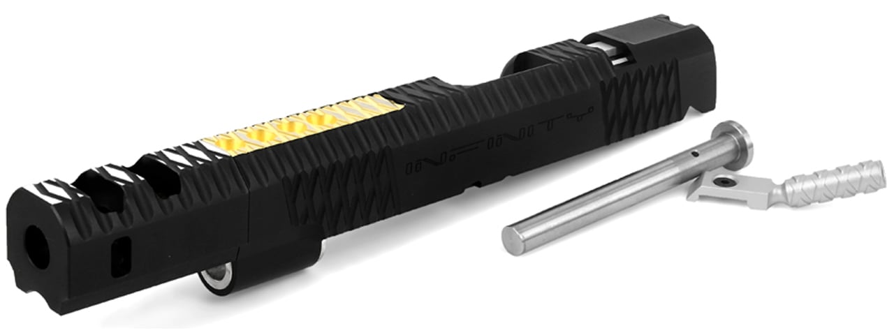 Airsoft Masterpiece Infinity IMM Cross Open Slide Kit Ver. 2 ( Black )