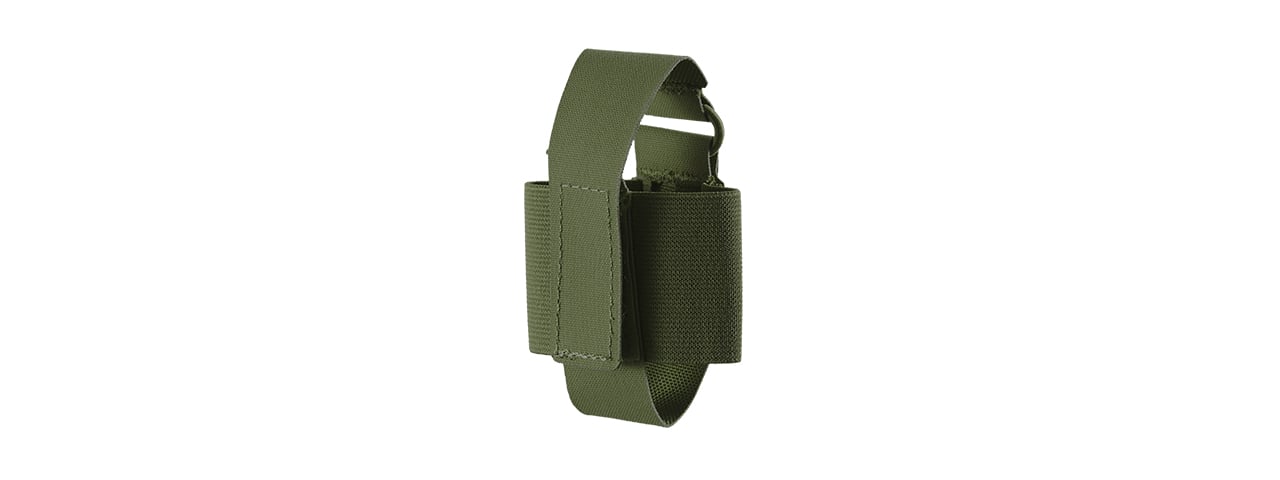 Lancer Tactical Nylon Webbing Thorax Grenade Pouch (OD Green)