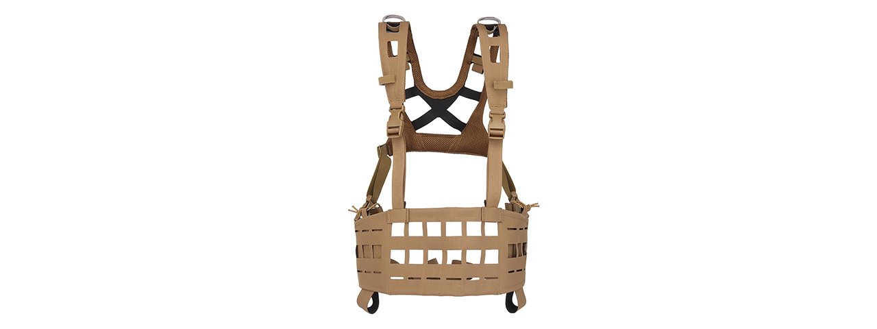 Lancer Tactical Lightweight SPC Tactical Chest Rig (Coyote Brown)