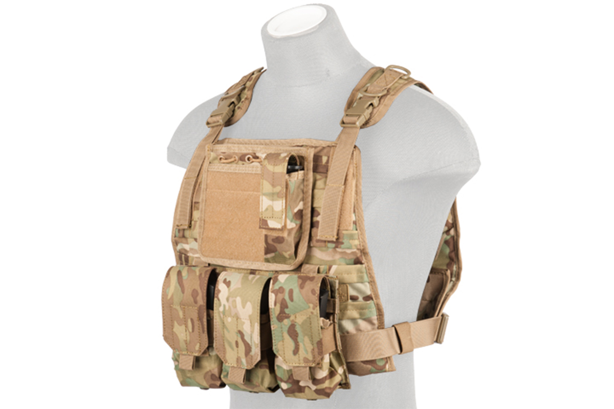 Pantac USA 1000D Cordura Interceptor Plate Carrier ( Medium / ACU ...