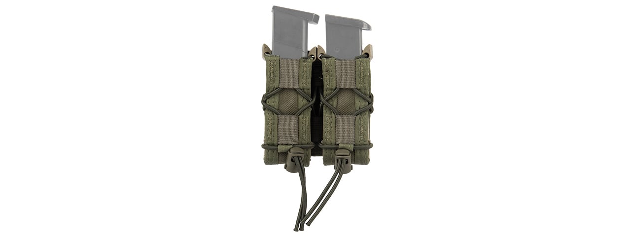 High Speed Gear Pistol Mag Double Taco Pouch ( OD Green )