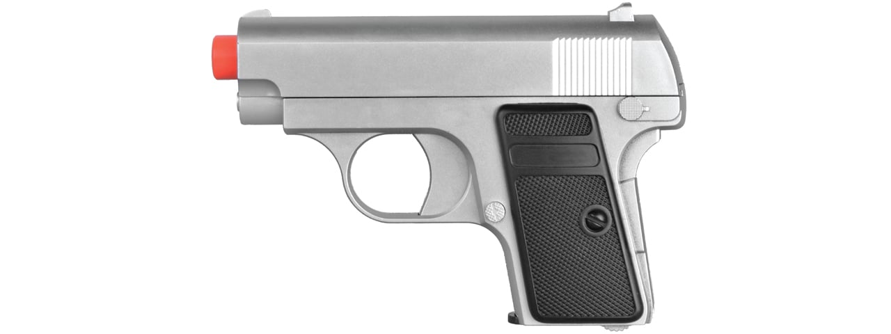 Lancer Tactical M222 Spring Powered Airsoft Pistol (Silver) Lancer Tactical M222 Spring Powered Airsoft Pistol (Silver)