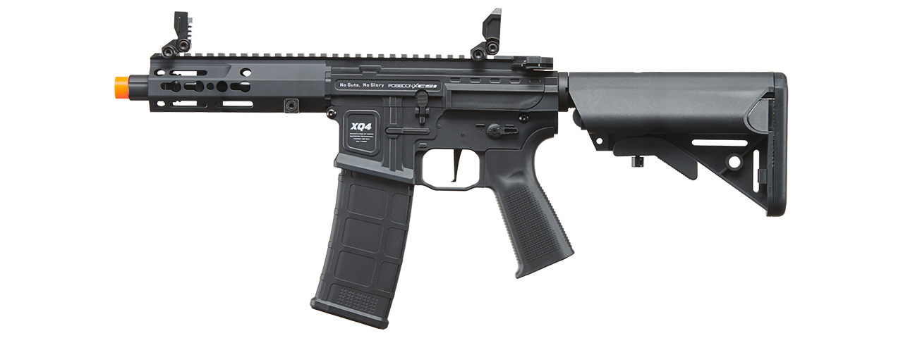 Poseidon Punisher 6" PDW w/ Aether v2 & Crane Stock AEG Rifle (Black)