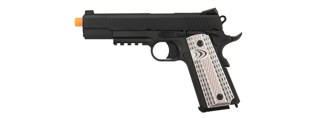 WE Tech Full Metal 1911 M45A1 Gas Blowback Airsoft Pistol ( Blac