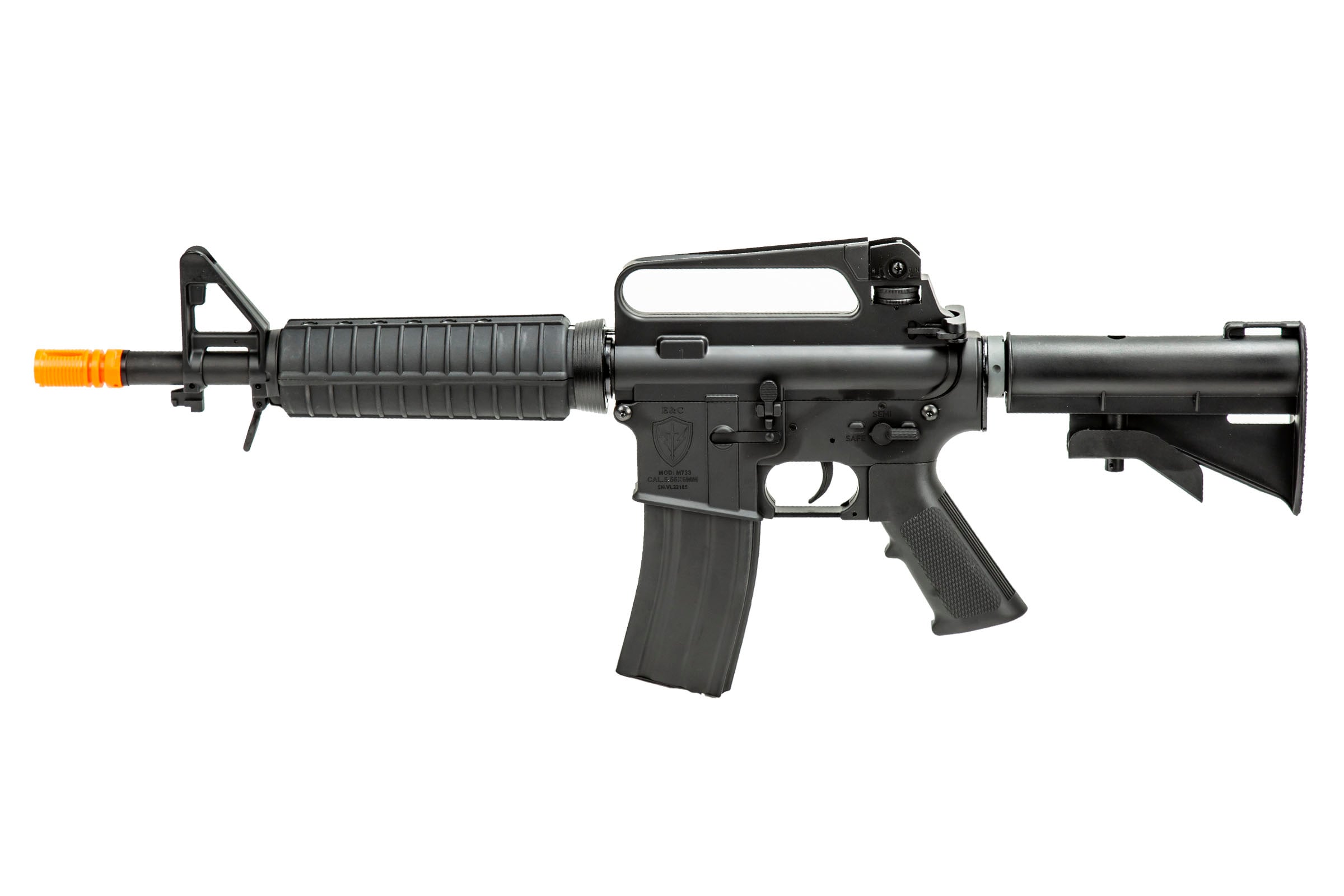 E&C EC-326 XM-733 M4 AEG Airsoft Rifle ( Black )