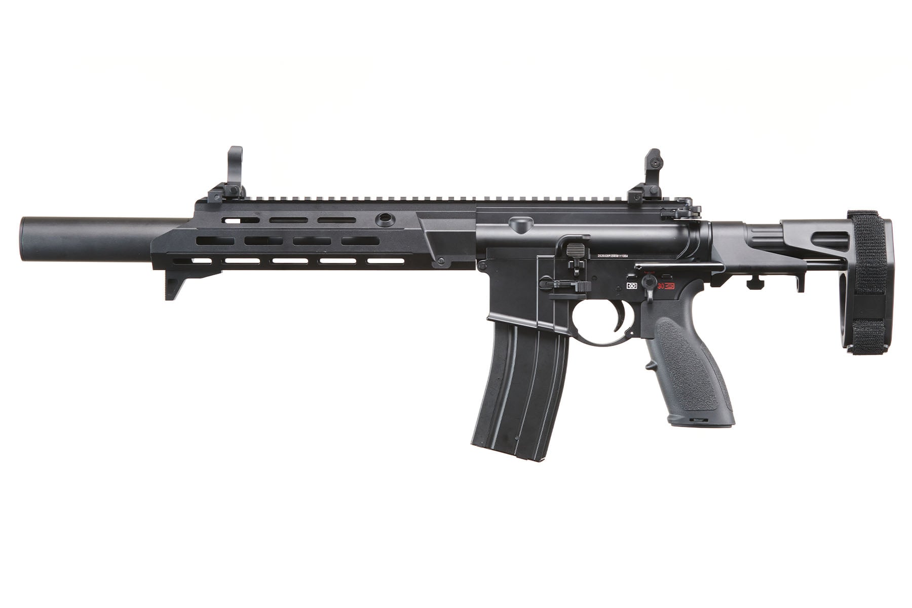 Golden Eagle GBBR M4 Airsoft Rifle 11" & Suppressor