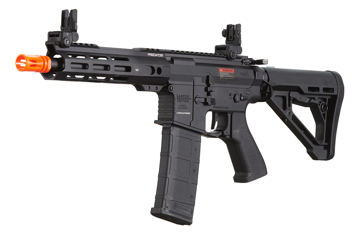 Lancer Tactical Gen 4 Predator 8" CQB AEG w/ Aster ETU