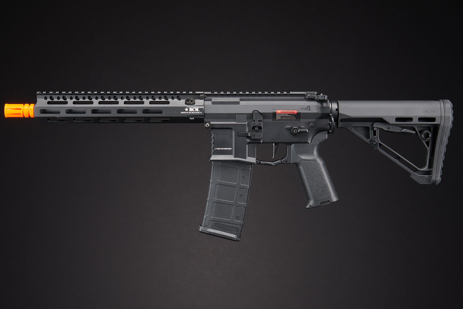 Lancer Tactical Gen 4 BCM 10" SBR AEG Airsoft Rifle