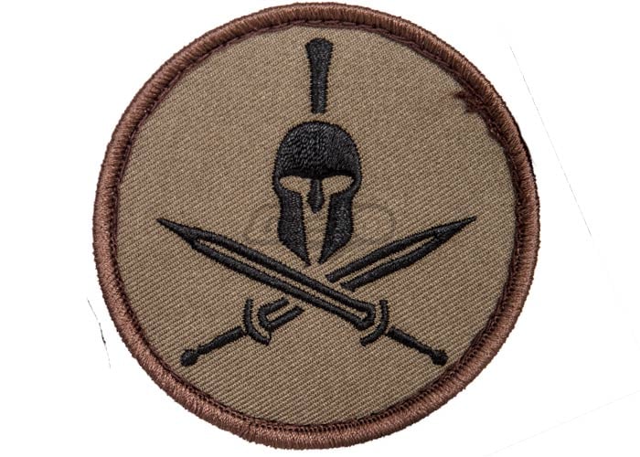 Mil-Spec Monkey Spartan Helmet Patch ( Forest )