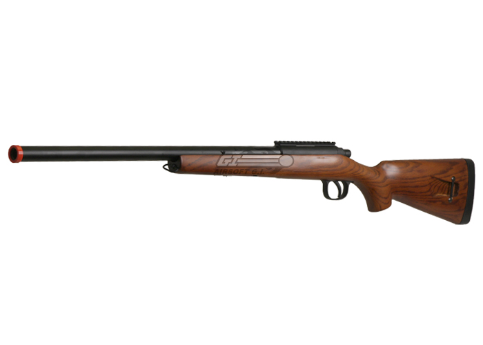 * Discontinued * AGM Full Metal / Real Wood MP-001 Bolt Action Sniper ...