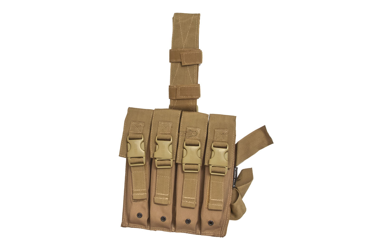 Classic Army Quad MP5 Thigh Magazine Rig ( Option )