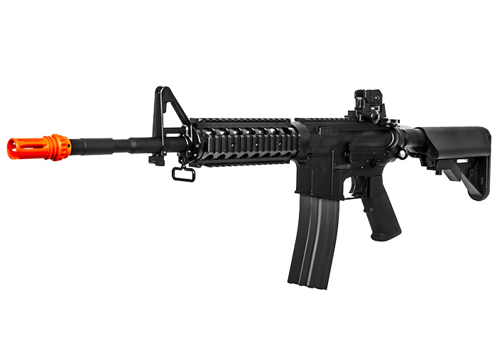 G&G Top Tech GR16 R4 Commando Blowback AEG Airsoft Rifle (Black)
