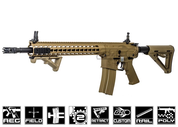 Airsoft GI Custom M4 Knight's Armament KeyMod Carbine AEG Airsoft Rifle ...