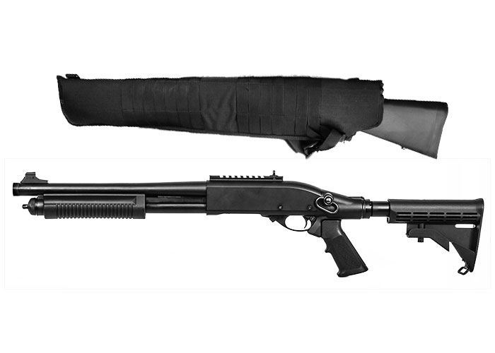 Jag Arms Scattergun TS Gas Shotgun Airsoft Gun w/ Scabbard ( Black ...
