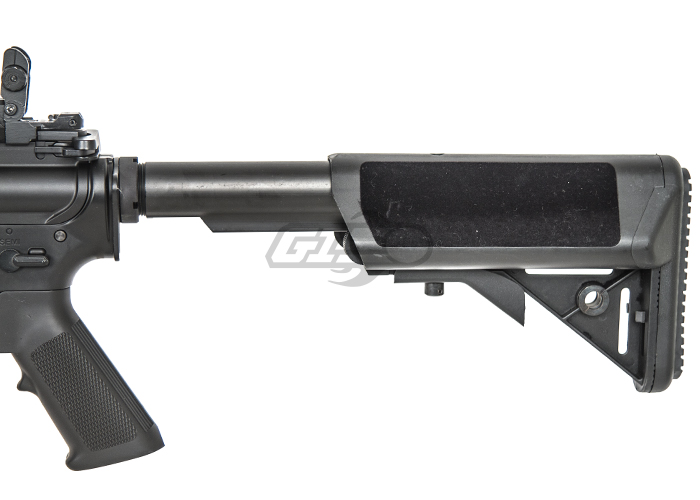 JG M4 SOPMOD RIS AEG Airsoft Rifle Enhanced Version ( Black )