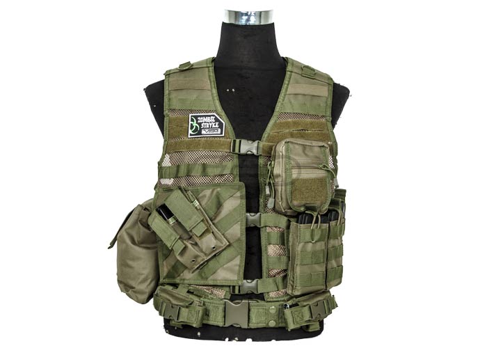 VISM Zombie Rezurrection Tactical Vest ( OD Green )