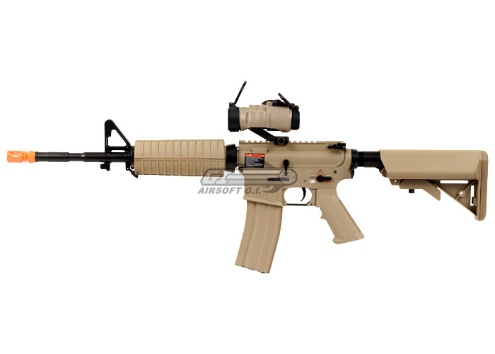 G&G Combat Machine GC16 DST M4 Carbine AEG Airsoft Rifle ( Tan )