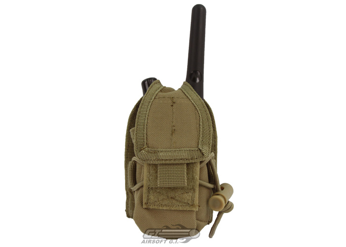 Condor Outdoor Handheld Radio MOLLE Pouch ( Tan )
