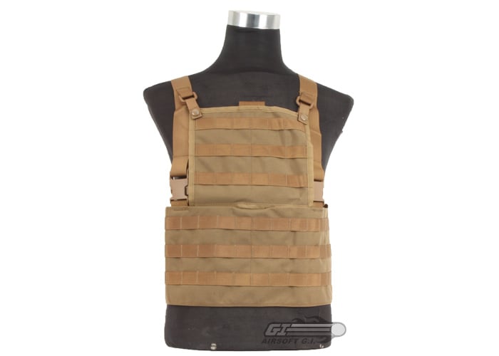Tru-Spec MOLLE Rack Vest Chest Rig ( Coyote )