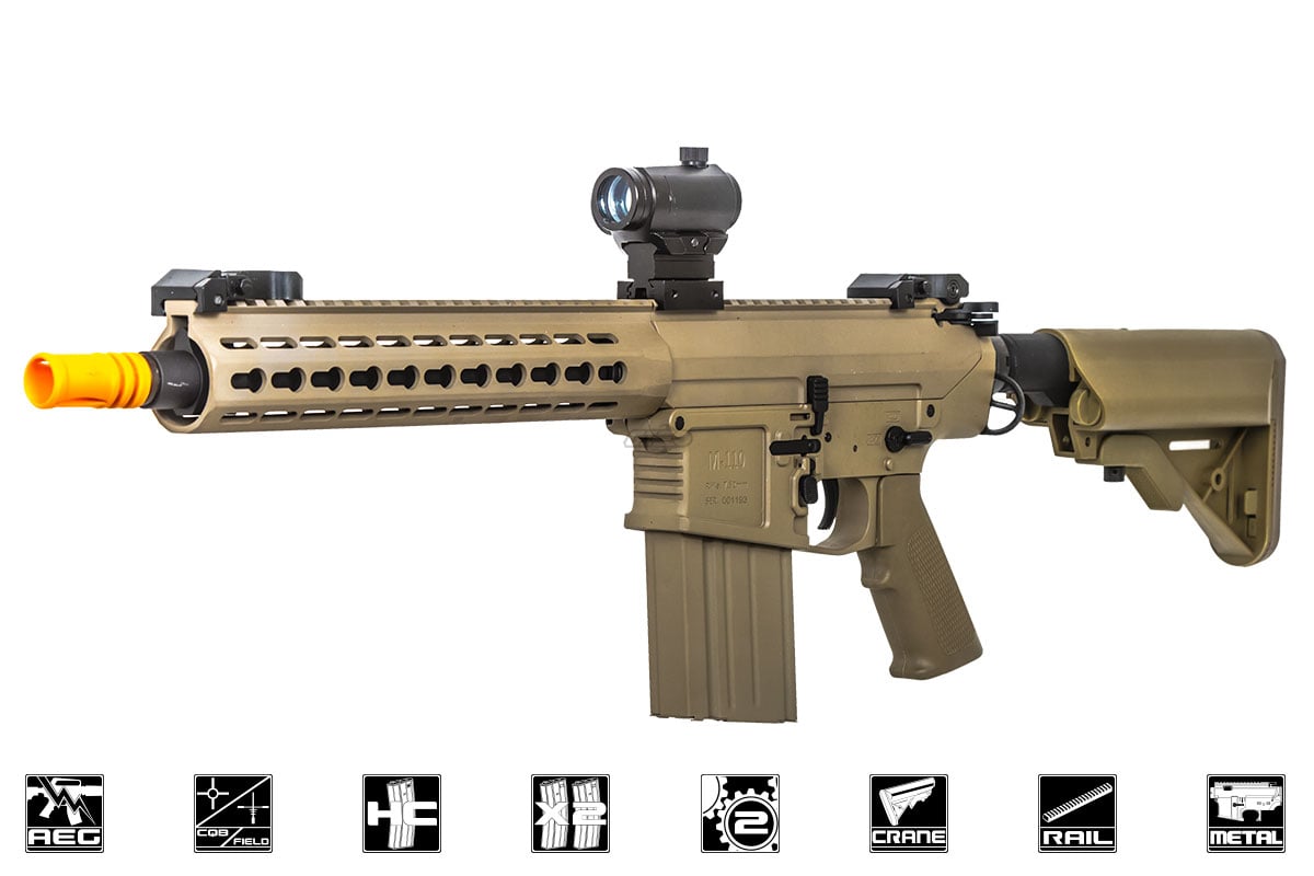 Classic Army CA110 10" ARS2 Keymod Carbine AEG Airsoft Rifle