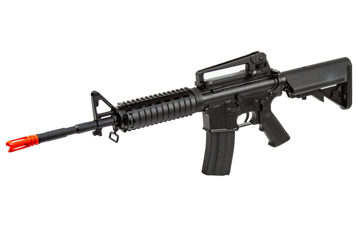 Double Bell M4A1 RIS Carbine AEG Full Metal Airsoft Rifle ( Black )