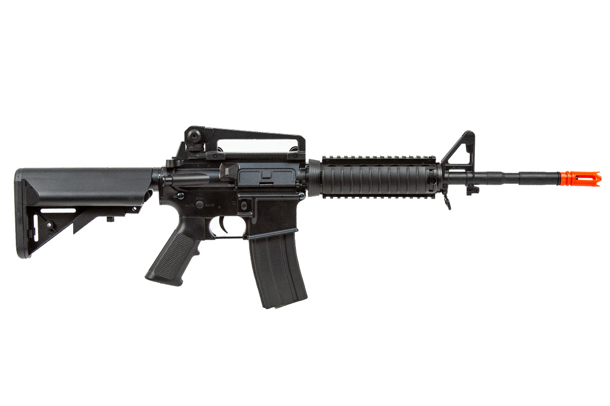 Double Bell M4A1 RIS Carbine AEG Full Metal Airsoft Rifle ( Black )