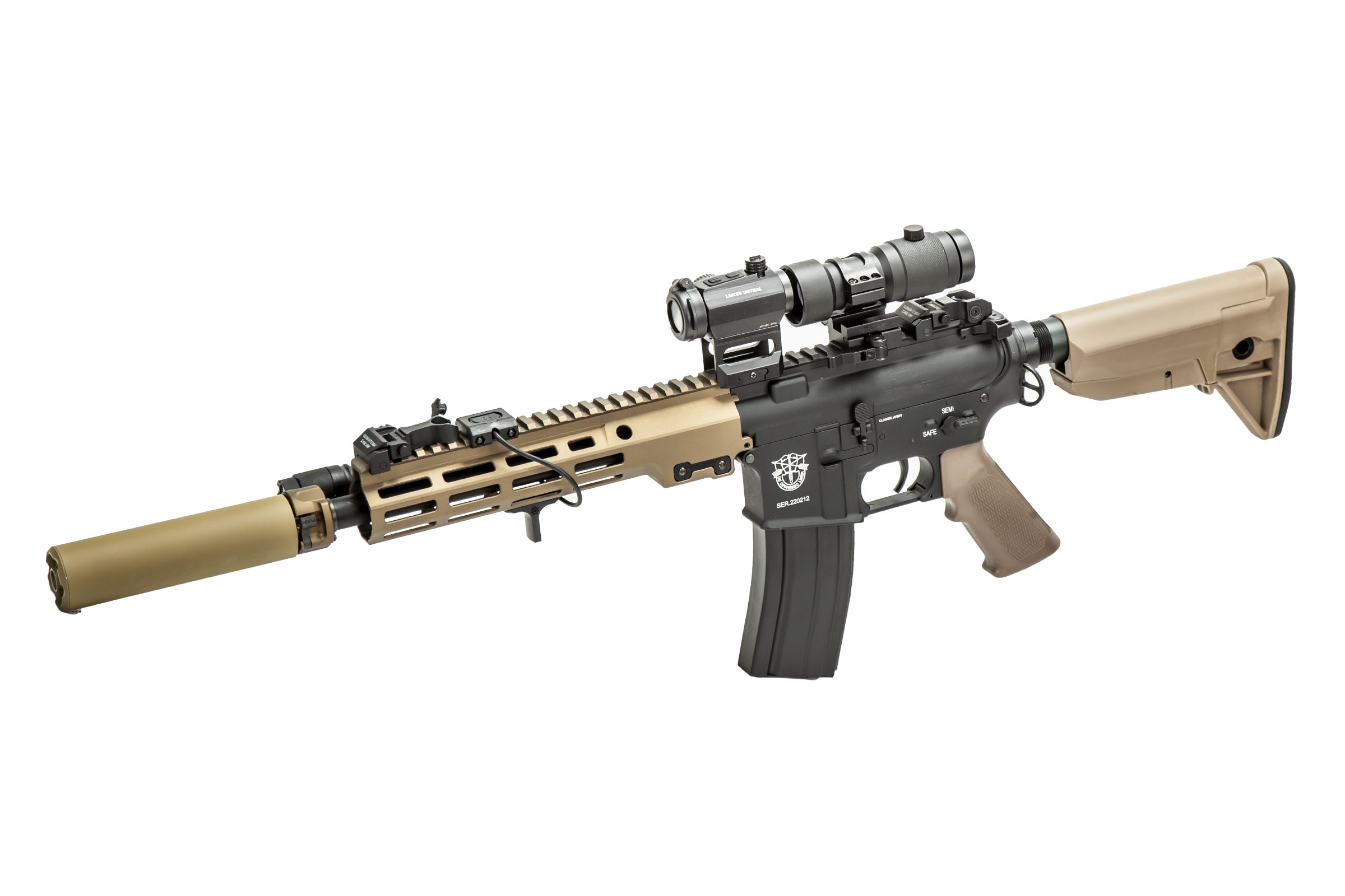 Classic Army MK16 9.5" Full Metal M4 ECS AEG Airsoft Gun Field Ready ...