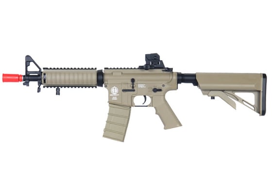 ICS M4 CQB RIS AEG Airsoft Rifle ( Tan )