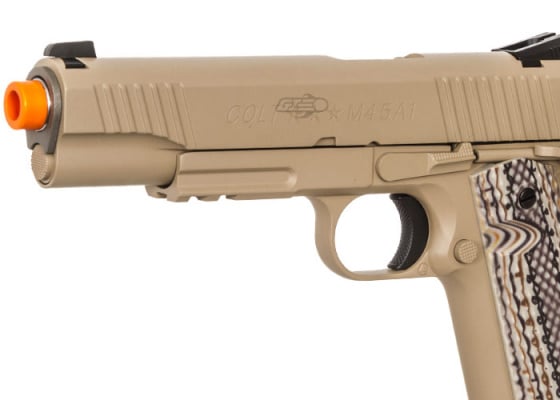 Colt M45A1 1911 Rail Gun Blowback CO2 Airsoft Pistol