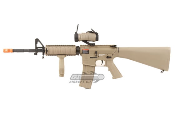 G&G TR16 R4 DST M4 Carbine Blowback AEG Airsoft Rifle ( Tan )