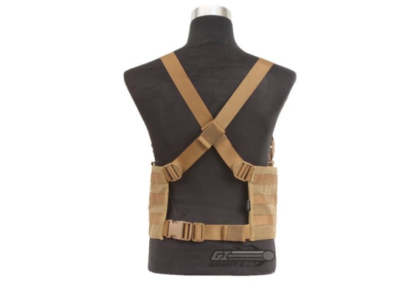 Tru-Spec MOLLE Rack Vest Chest Rig ( Coyote )