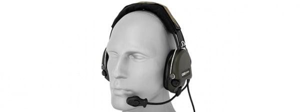 Lancer Tactcial MSA Headset with New Military Standard Plug