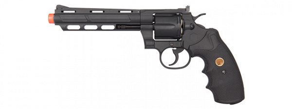 King Arms PYTHON 6" .357 MAGNUM CO2 REVOLVER (BLACK)