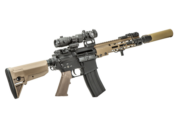 Classic Army MK16 9.5" Full Metal M4 ECS AEG Airsoft Gun Field Ready ...