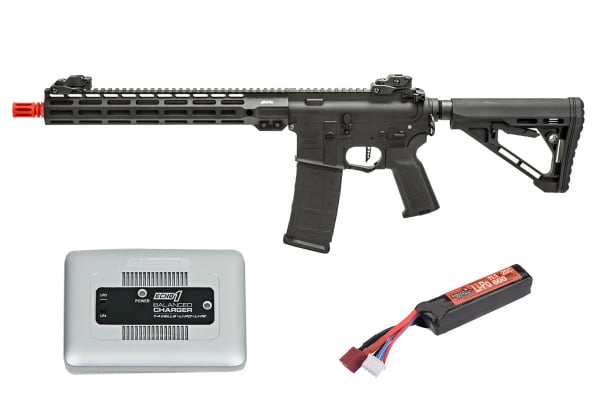 MGC4 MK2 FULL METAL M4 AEG W/ ETU AIRSOFT RIFLE BATTERY & CHARGER COMBO ...
