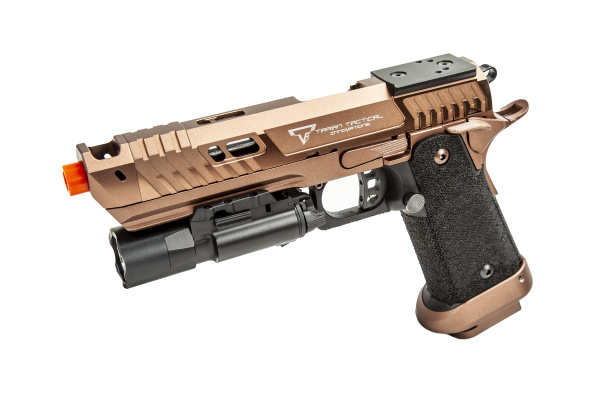 Taran Tactical Innovations Combat Master Sand Viper 2011 Hi-Capa Gas Blowback Airsoft Gun HG ...