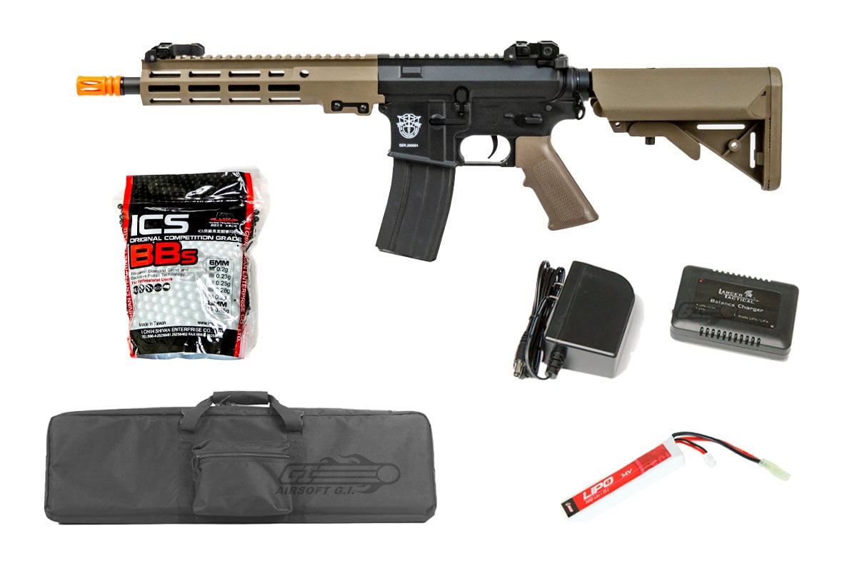Starter Package #31 Ft. Classic Army MK16 Skirmish ECS Airsoft Rifle