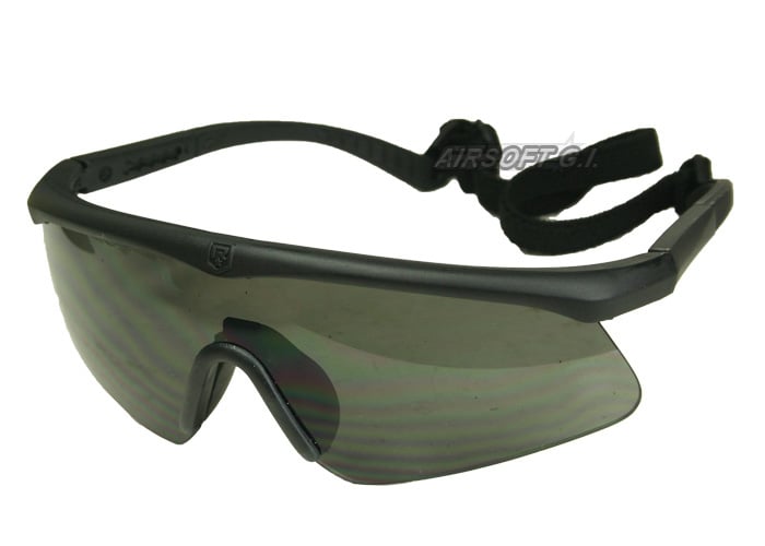 Revision Sawfly Shooting Glasses Deluxe Kit Large Frame ( Black )